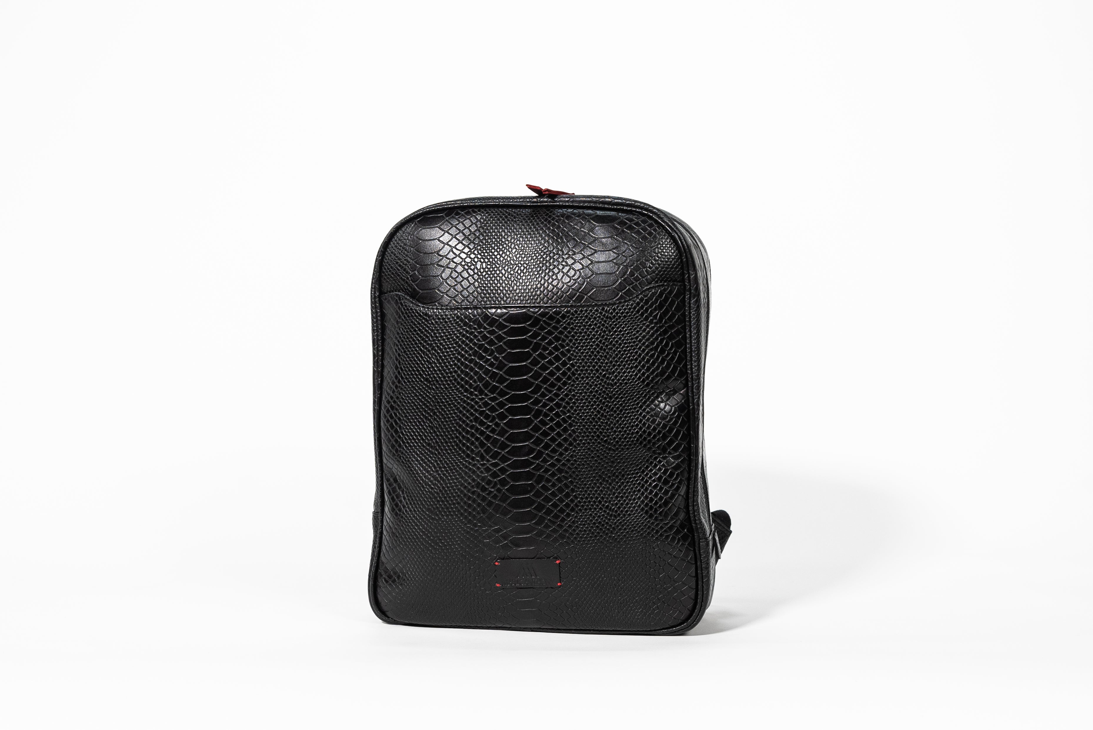 Croco Leather Backpack (Black) – Mark Anthony Collections